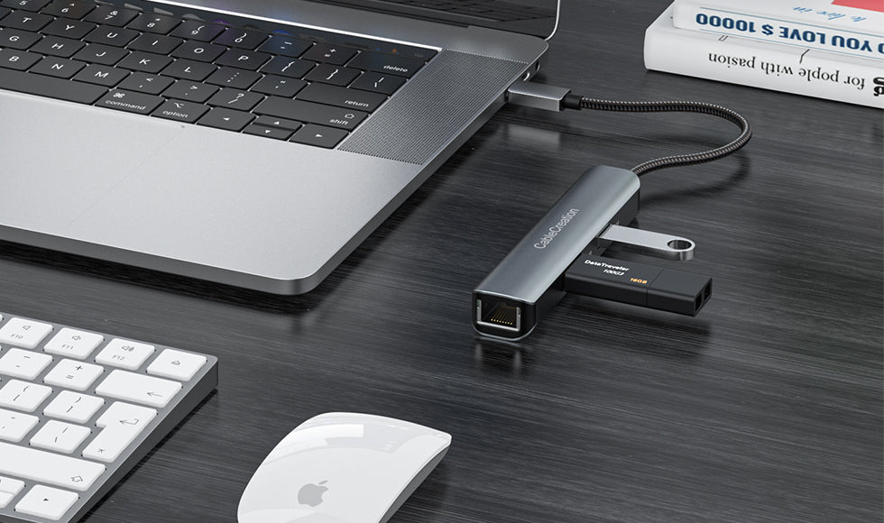 Try a USB Type-C dock when our laptop needs more ports | CableCreation