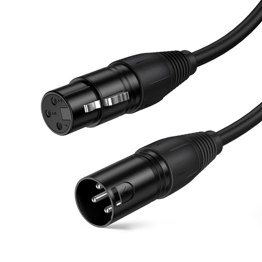 Microphone Cable 6M XLR Male To Female — Balanced Audio Lead In ...