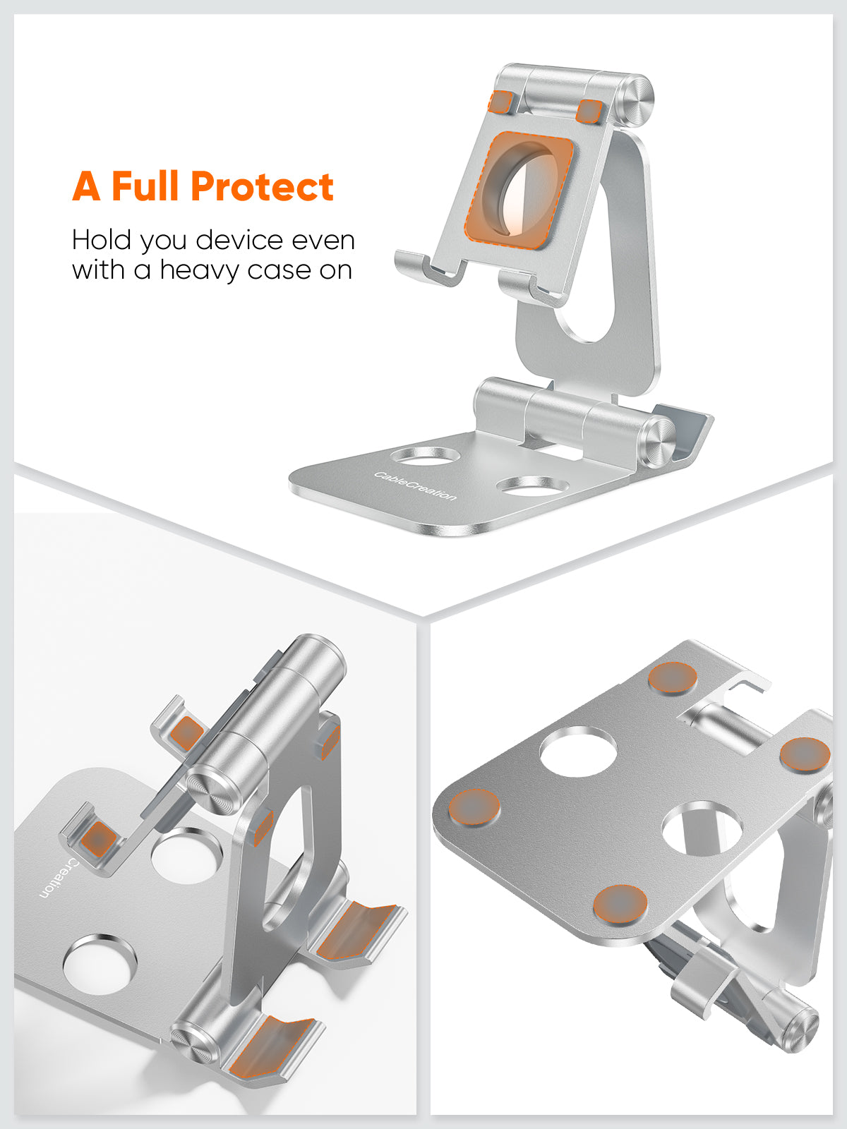 Adjustable Office Phone Stand for Desk | CableCreation