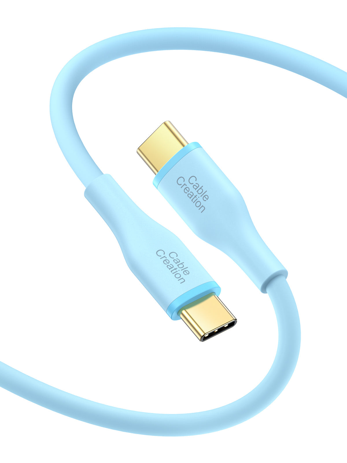 Soft Silicone USB C to USB C Cable – CableCreation