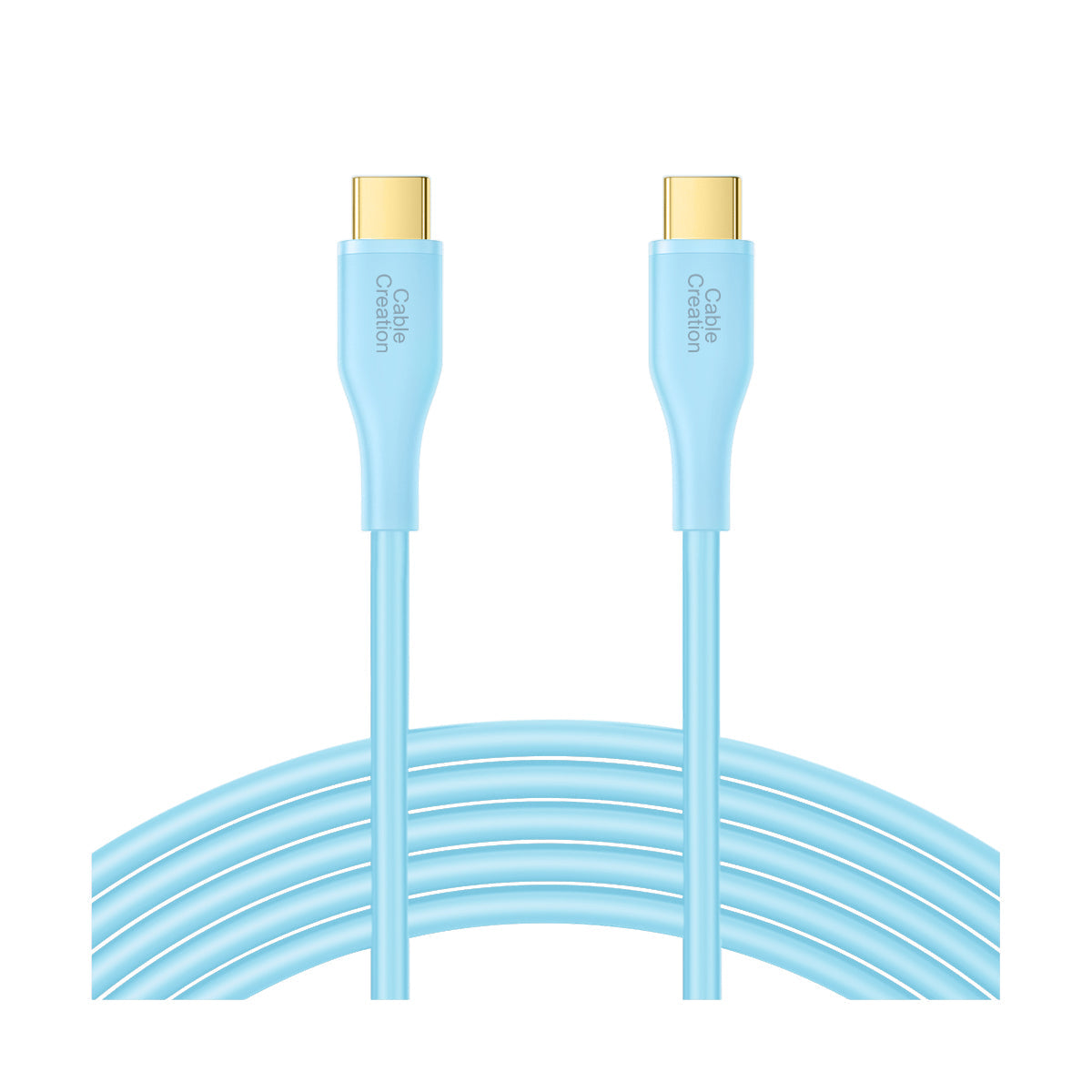 Soft Silicone USB C to USB C Cable – CableCreation